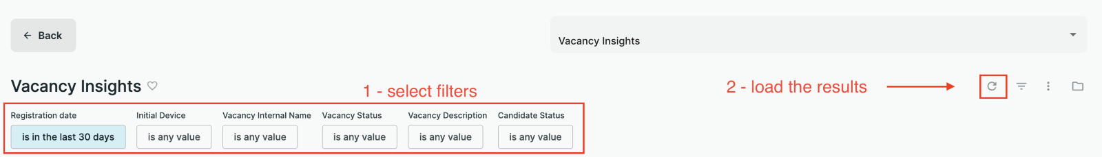 Vacancy Insights – Harver Support